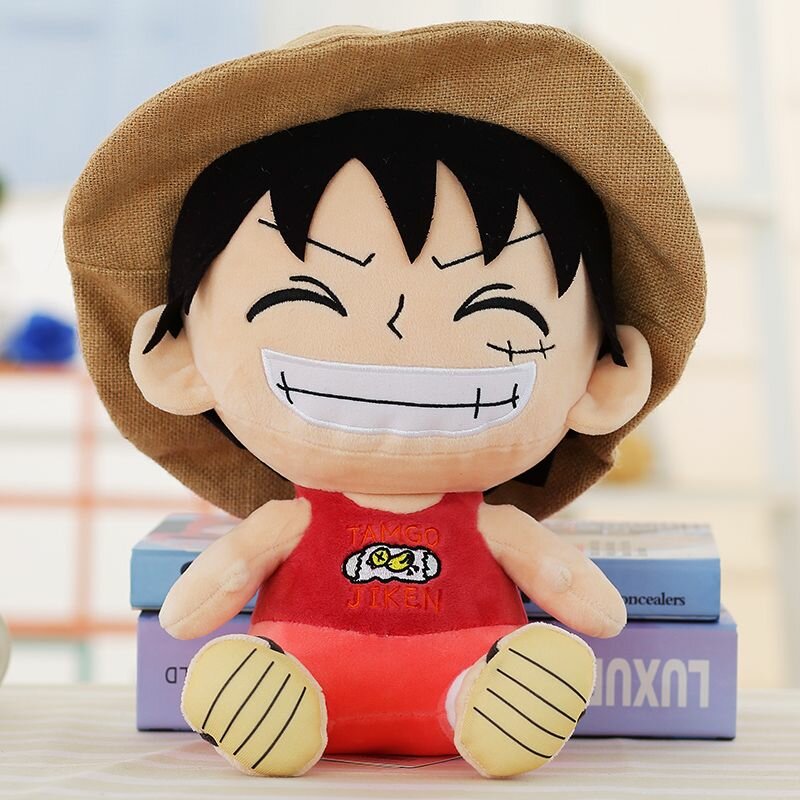 30cm Мягкая игрушка Ван-Пис Monkey D. Luffy One Piece Манки Д. Луффи