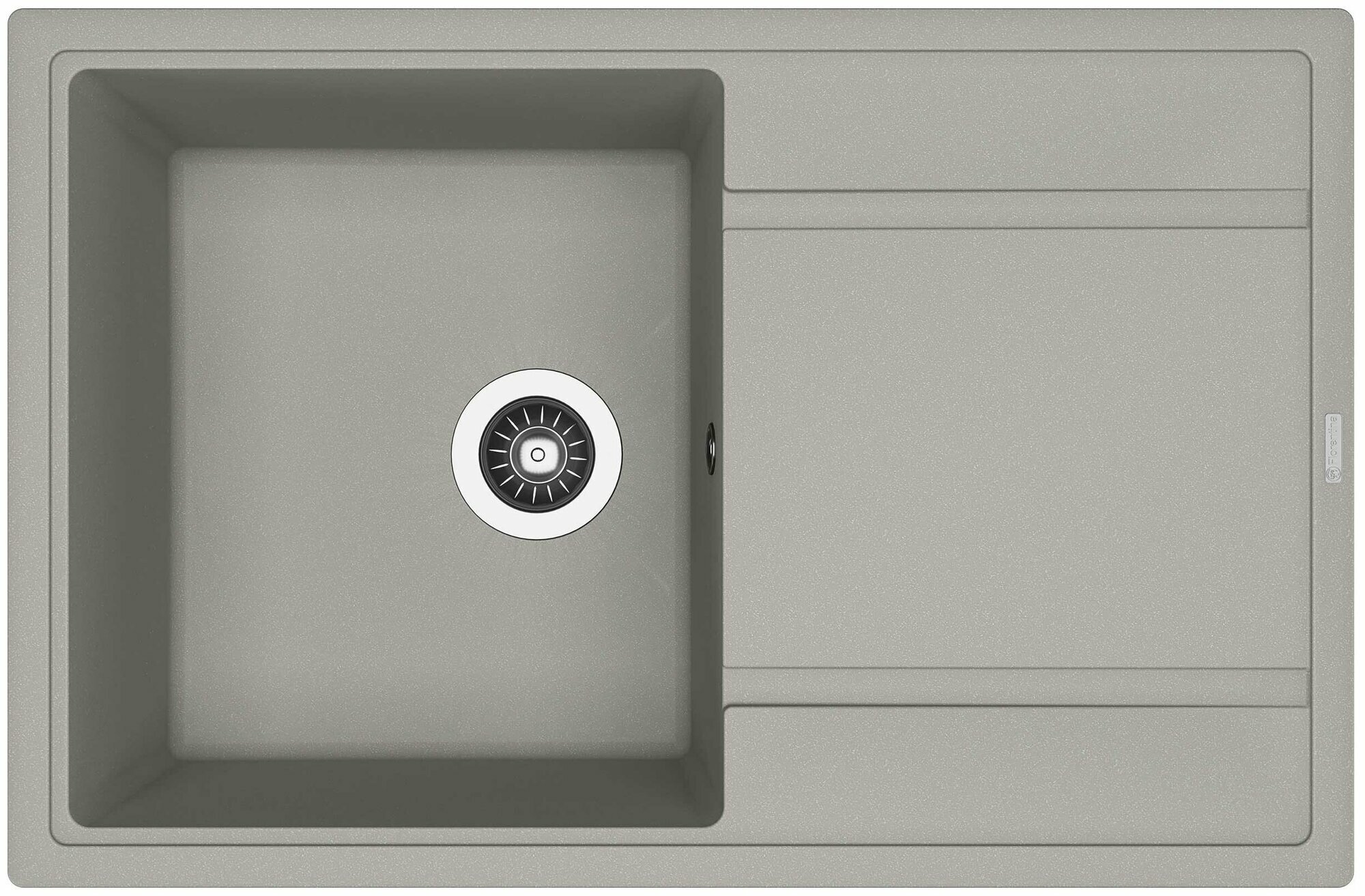 Мойка Florentina Липси 780 грей Fs (20.270. C0780.305)