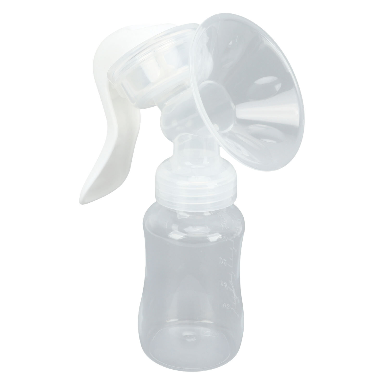 Ручной молокоотсос с сильным всасыванием, мягкий силиконовый молокоотсос для мамы, 150 мл