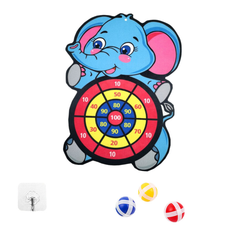 Детские Игрушки, Складной Мишень с Липким Мячом, Интерактивная Родительско-Детская Игра в Бросок, Тема Обезьяны, Для Детей Возрастом от 1 до 18 Лет, Унисекс, Для Внутреннего и Наружного Пользования