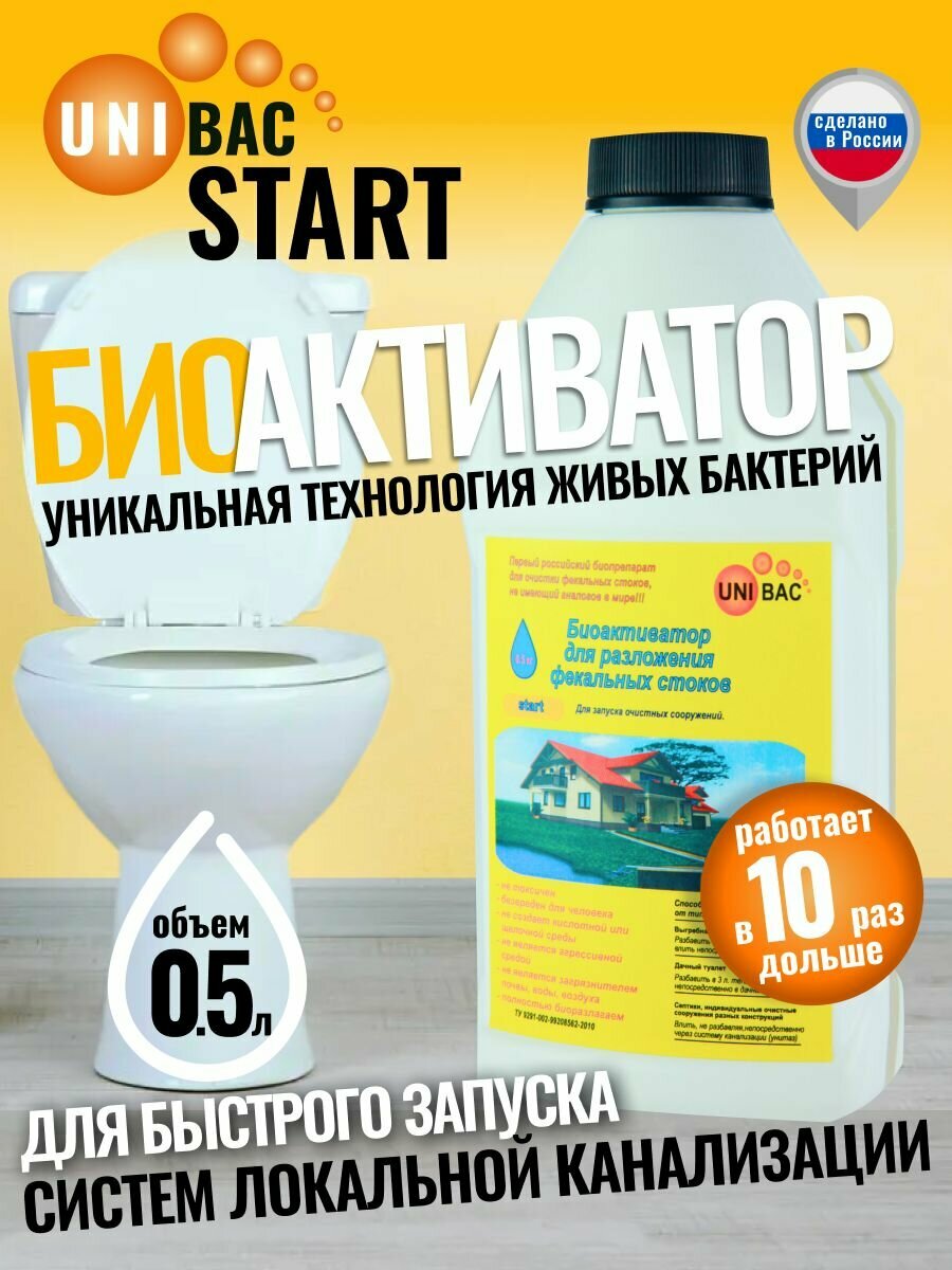 Бактерии для септика Unibac Start