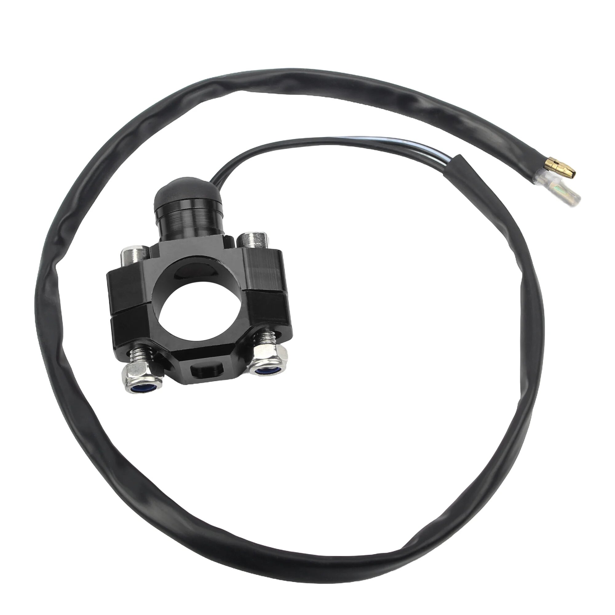 Мотоциклетный прожектор с ЧПУ, выключатель питания, эндуро для KTM HONDA YAMAHA, скутеры, кнопка остановки, запуска, универсальные аксессуары