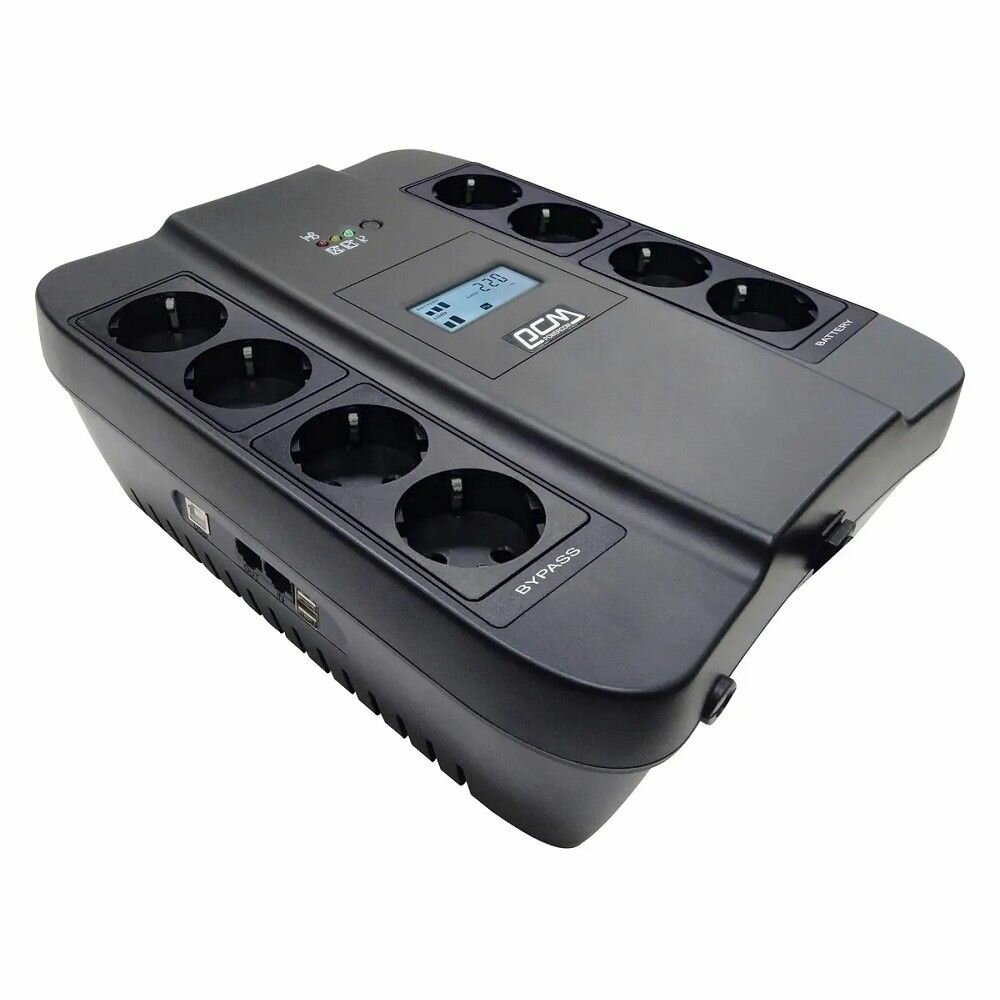 PowerCom Spider SPD-550U LCD USB ИБП