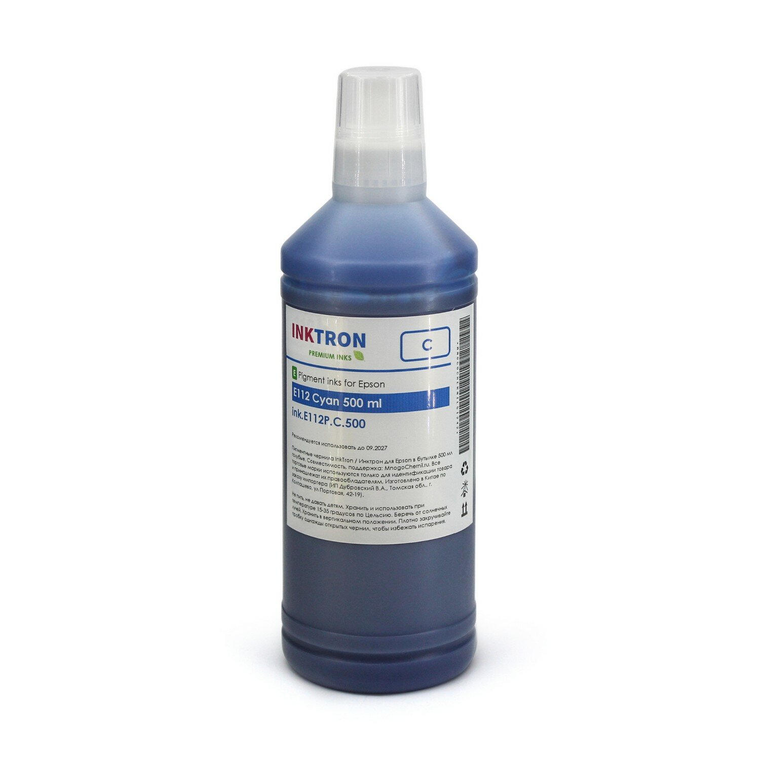 Чернила для Epson L15150, L6490, L11160, L15160, L6550, M15140, L6460, M15180, L6570, совместимые 112 008 C пигментные I