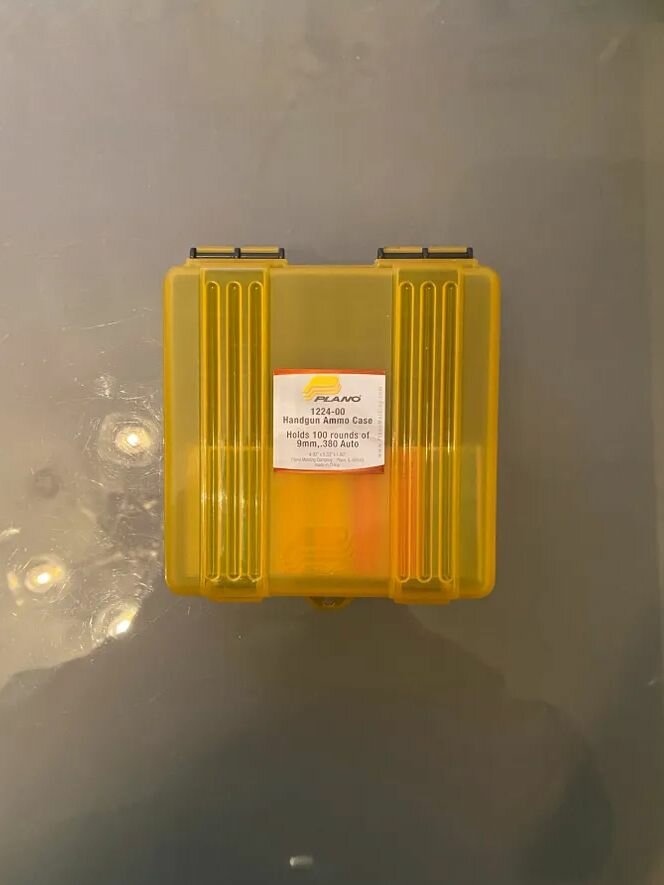 Коробка для патронов Plano 1224-00, 0.80AUTO, 9mm.