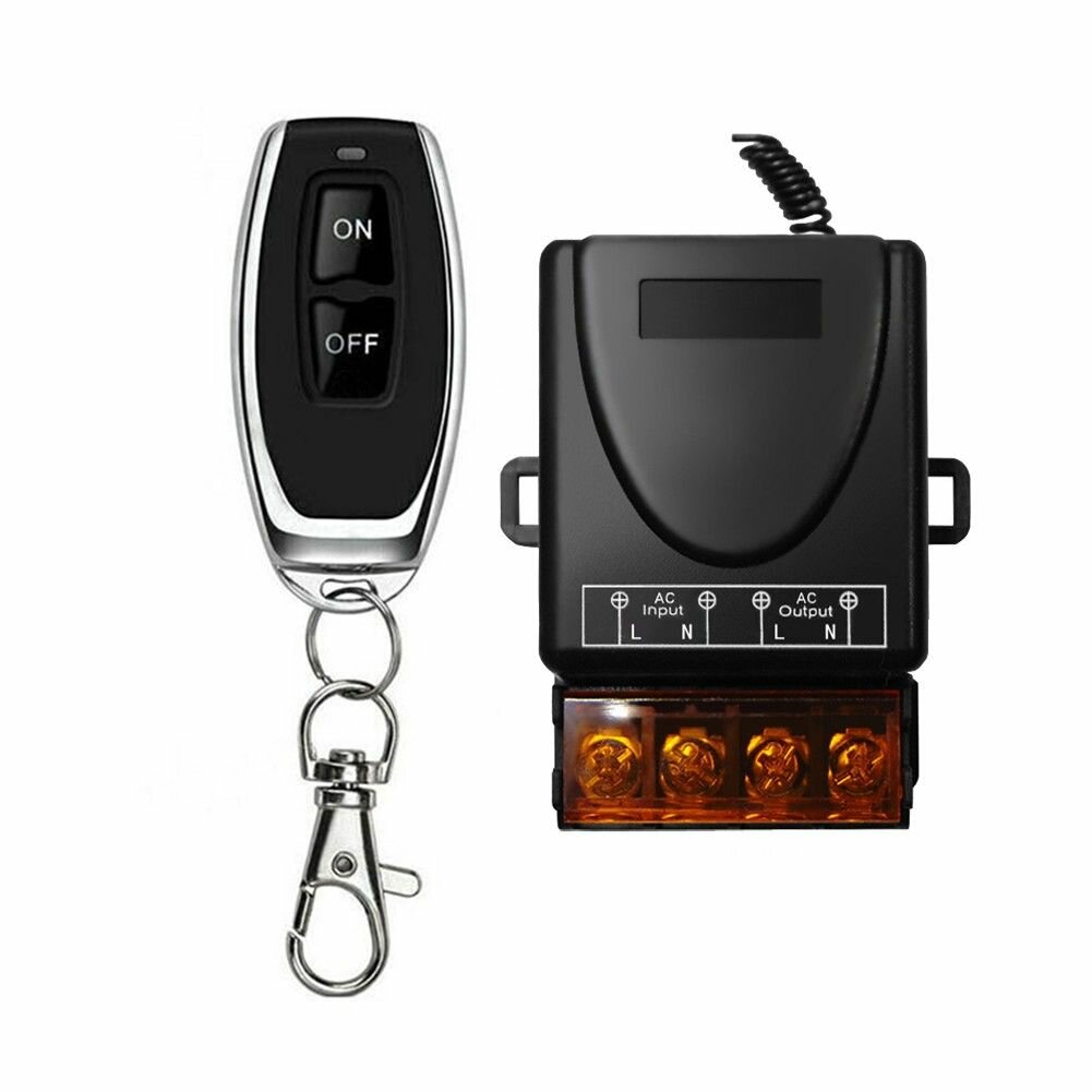 AC 90-256V 433 МГц 30A Реле 2CH Беспроводной Пульт Дистанционного Управления С Передатчиком