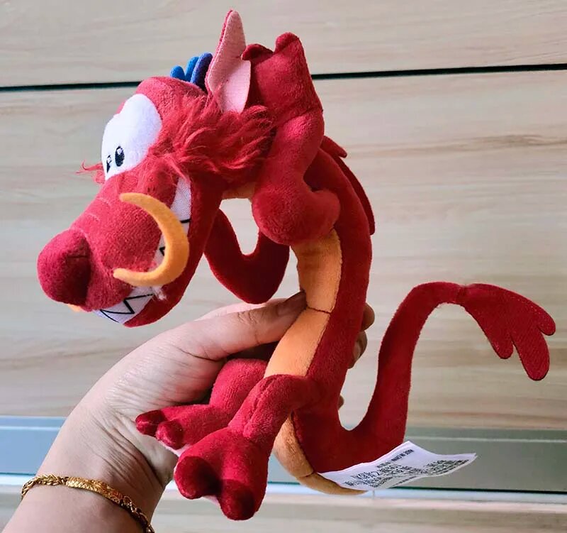 Мулан Мушу Дракон Плюшевая Игрушка Potdemiel 18CM