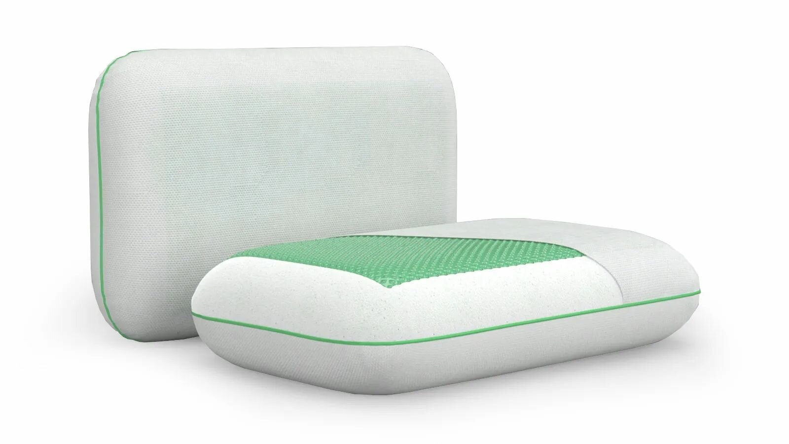 Подушка Askona Ecogel Classic, анатомическая, 40x60 см, гипоаллергенная