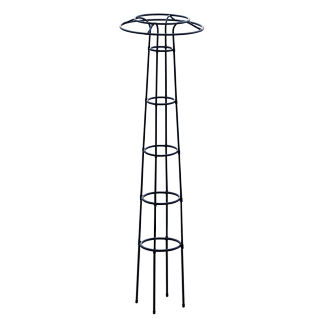 Подставка для цветов для зонта, каркас для лазания из роз-черный-225 см
