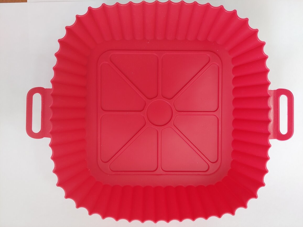 Форма силиконовая Fresco, 20x20см, квадратная, розовый