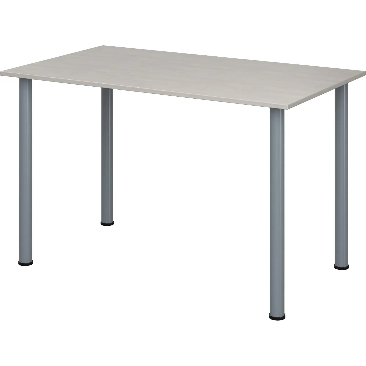 Стол обеденный MET_Комус Мебель 120х70 дуб шамони/серый