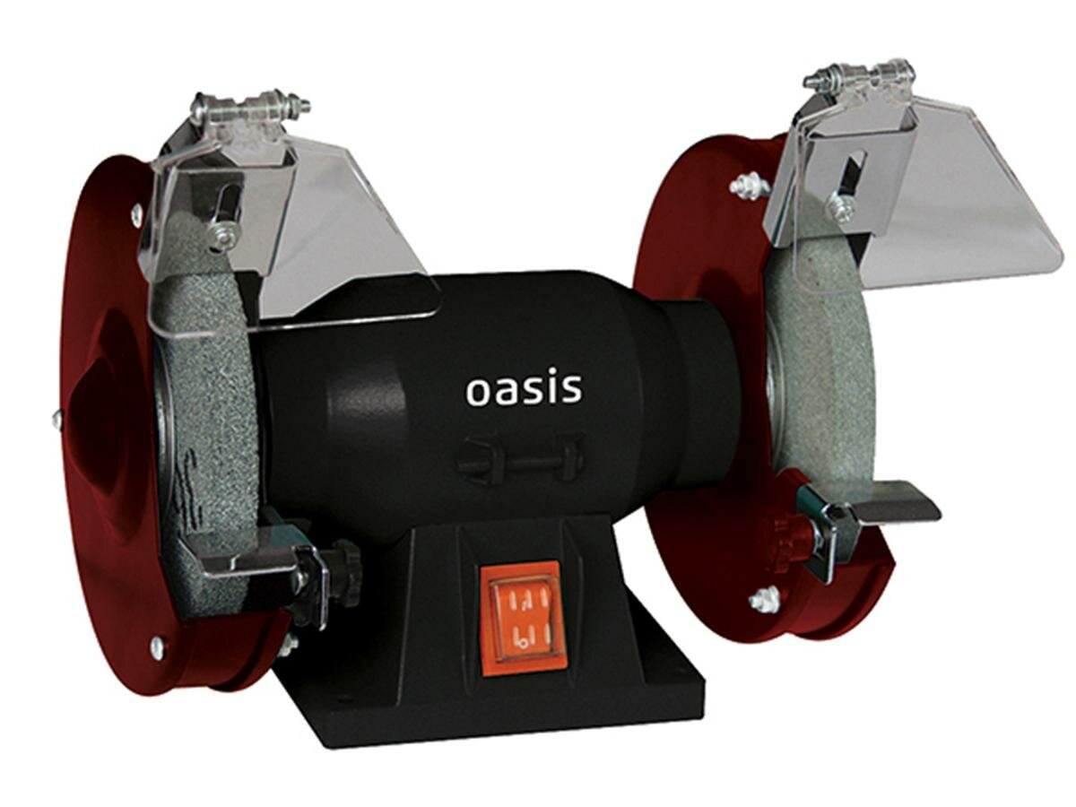 Точило 200ВТ 2950 об. МИН. Диск 125Х16Х12.7 ВЕС 4.1КГ OASIS