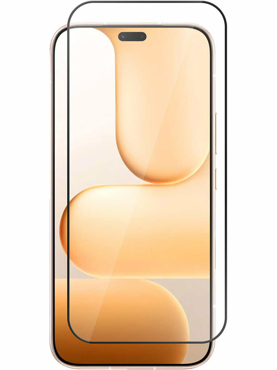 Защитное стекло BoraSCO, для Tecno Spark Go 3, с черной рамкой