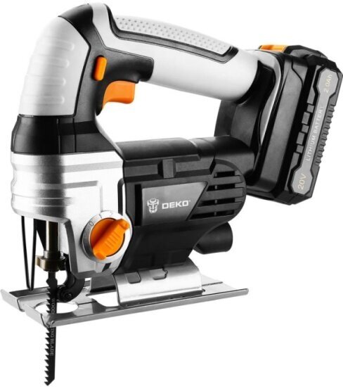 Лобзик Deko DKJS20 аккумуляторный, 1*20В 2Ач