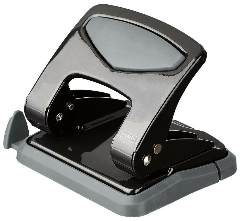 Дырокол Attache до 35 листов черный с блокиратором JL8218 1005053