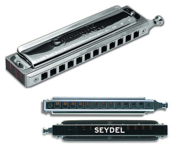 51480C De Luxe C Губная гармошка хроматическая, Seydel Sohne