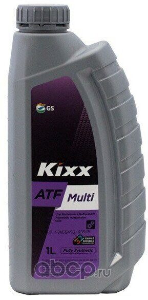 Масло трансмиссионное kixx atf multi plus синтетическое 1 л l2518al1e1