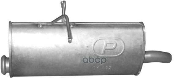 Глушитель задняя часть Polmostrow арт. 04132