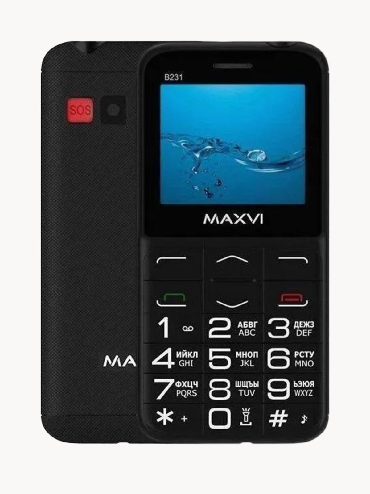 Мобильный телефон MAXVI B231 Black