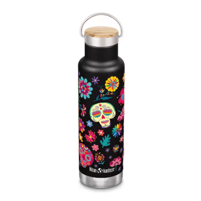Klean Kanteen Термокружка 0.59 л, холод 12 ч, тепло 8 ч, ударопрочный корпус, непроливайка, черный
