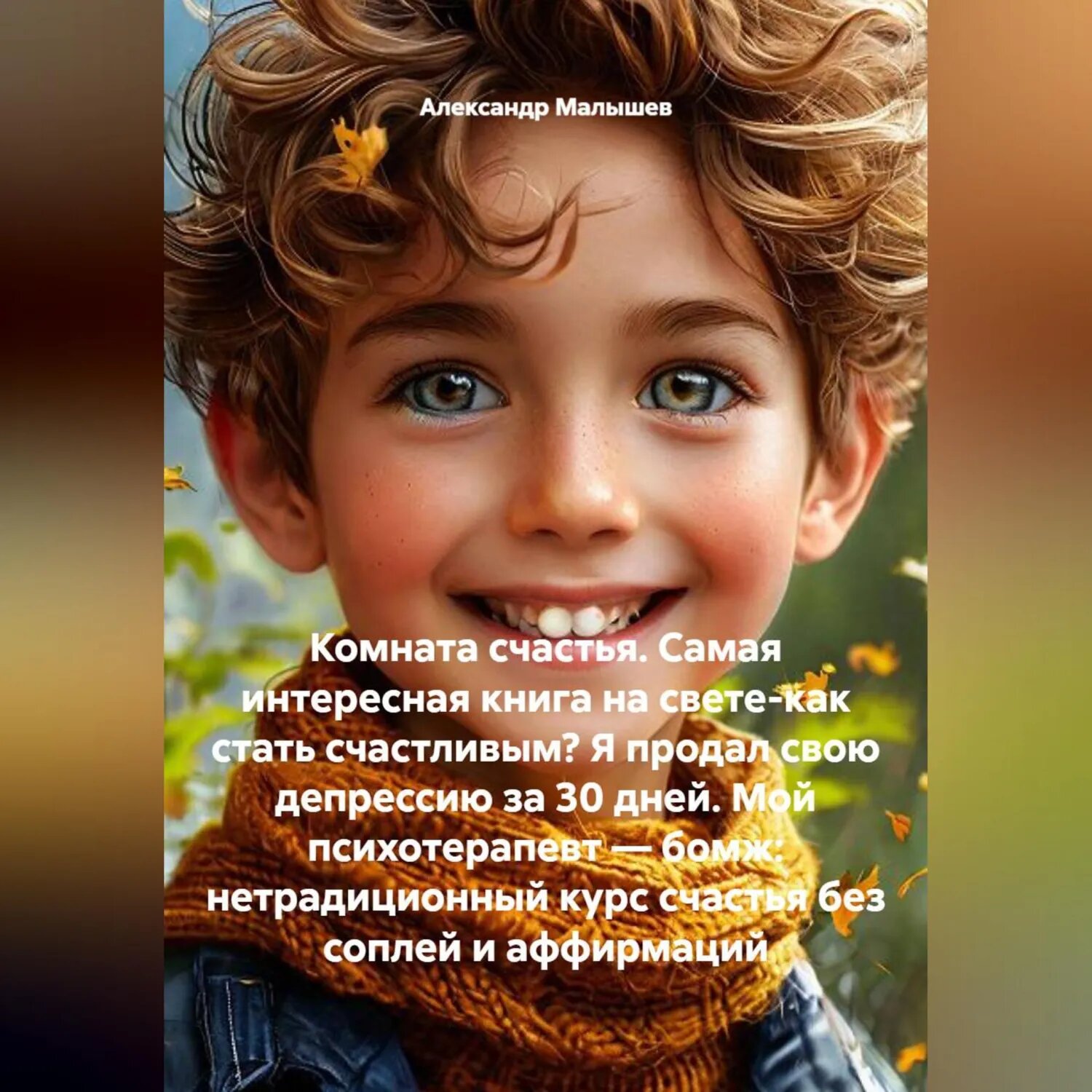 Комната счастья. Самая интересная книга на свете-как стать счастливым? Я продал свою депрессию за 30 дней. Мой психотерапевт — бомж: нетрадиционный курс счастья без соплей и аффирмаций [Аудиокнига]