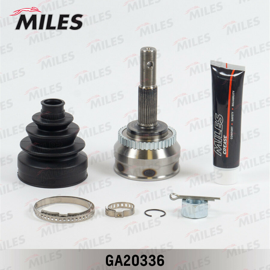 MILES ШРУС наружный NISSAN SUNNY 1.6-2.0 90-95 (с ABS) (GKN 303336) GA20336