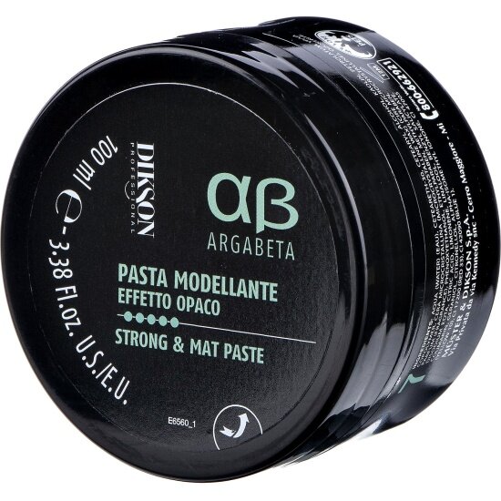 Паста для укладки Dikson Argabeta Strong&Mat матовая, сильной фиксации, 100 мл