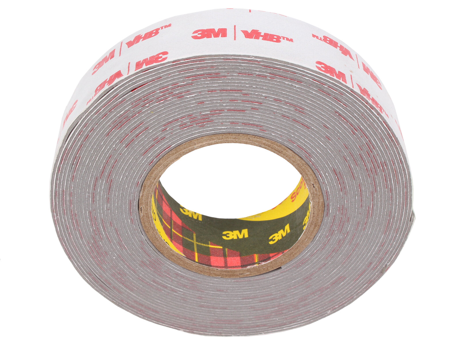 Скотч 3М 20 мм х 5 м, двусторонний, универсальный, белый, 1шт