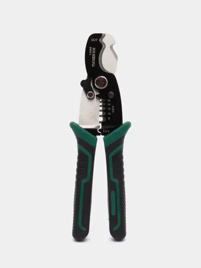 Многофункциональный инструмент для зачистки проводов (Стриппер), клещи электрика Tuosen