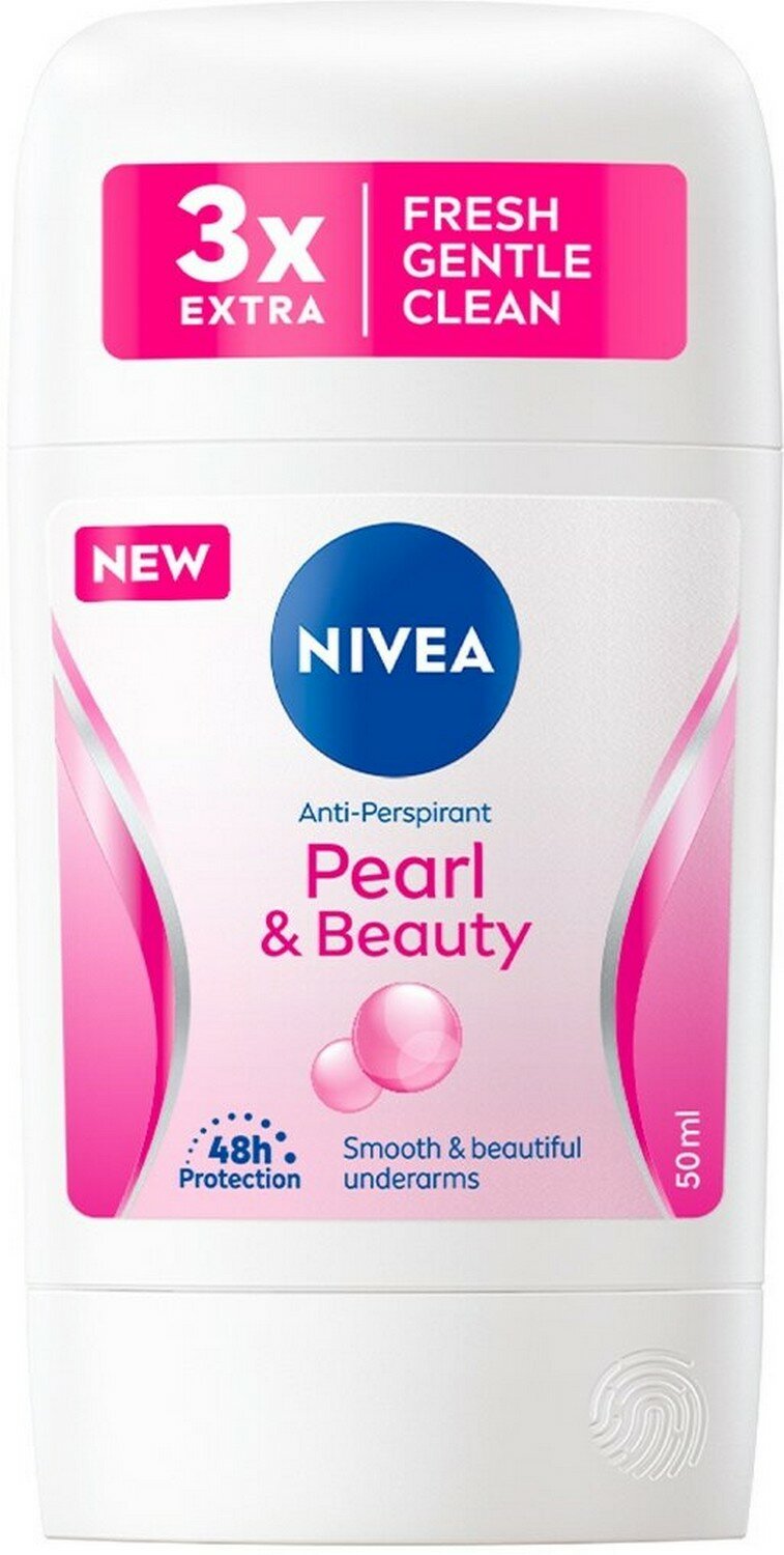 Nivea Дезодорант-антиперспирант стик женский Жемчужная красота, 50 мл - 1 шт