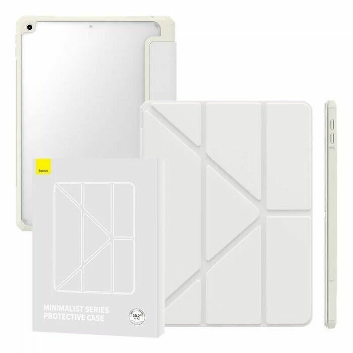 Чехол для Apple iPad 10.2 2019/2020/2021 Baseus Minimalist Series Protective Case Galaxy - Moon White