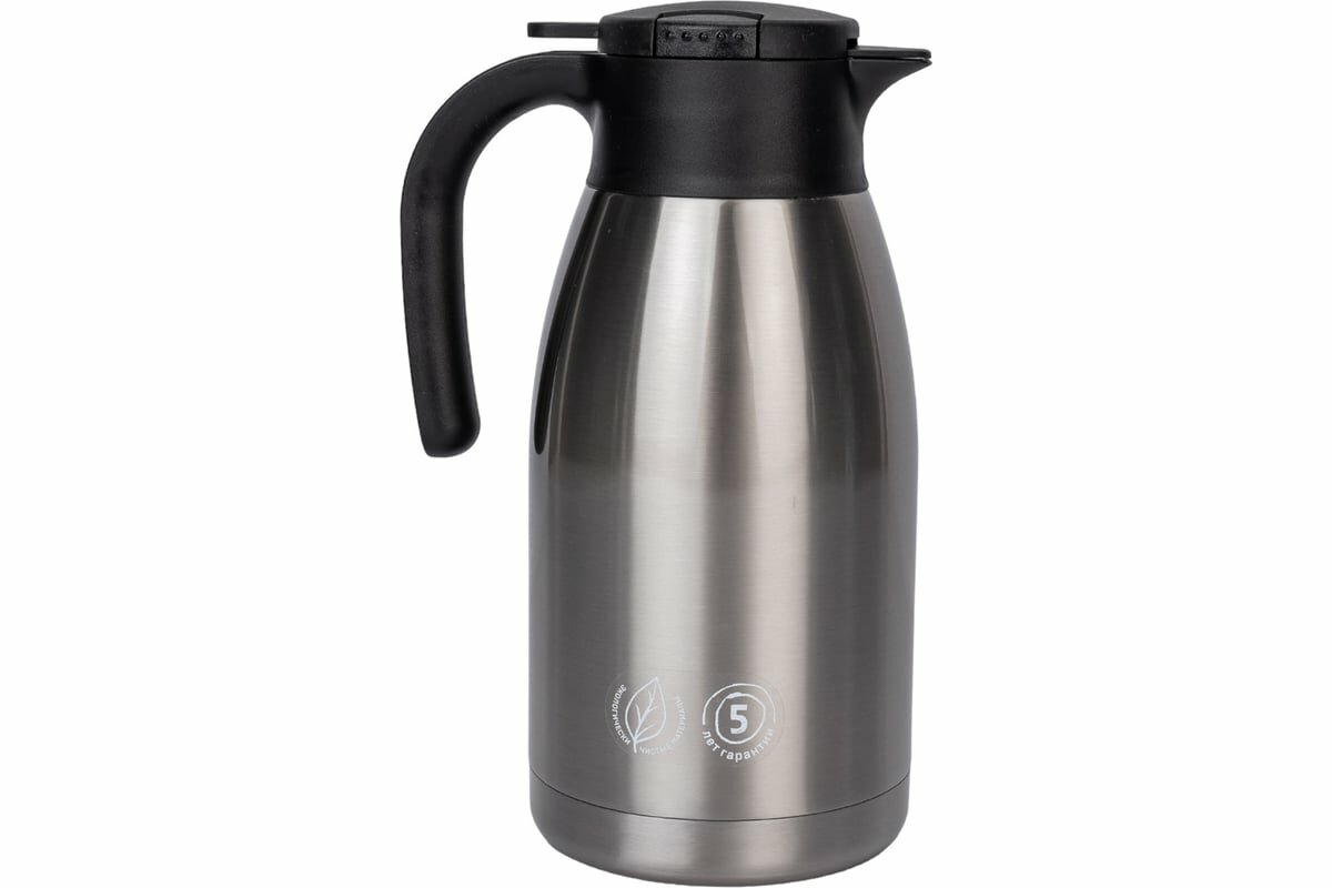 Арктика Термос-кувшин 1,9 литра, стальной 605-1900