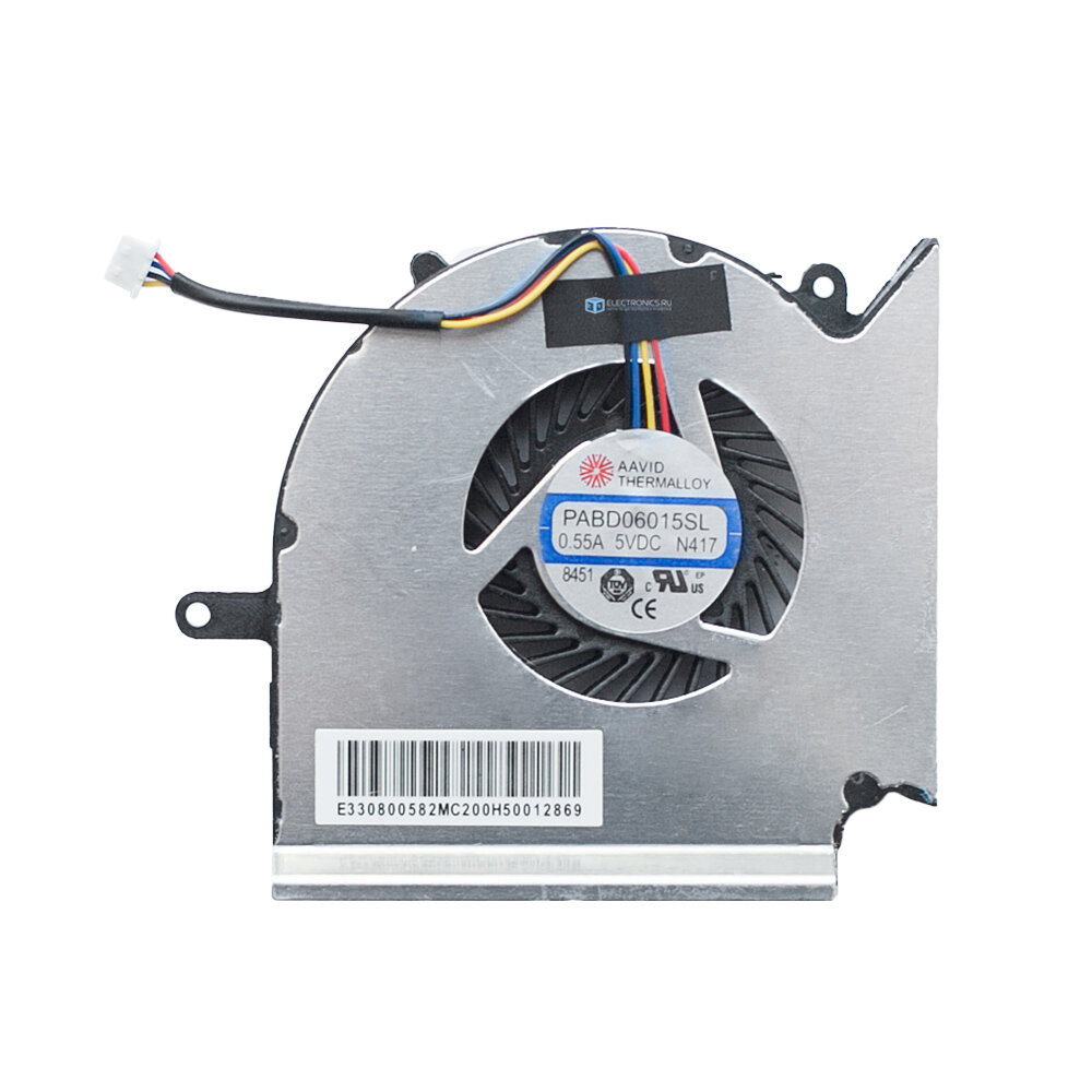 Кулер для ноутбука MSI GE73 8RF Raider RGB / MSI GE73 8RE Raider RGB / MSI GE63 8RE Raider RGB / MSI GE63 8RF RGB - правый - CPU