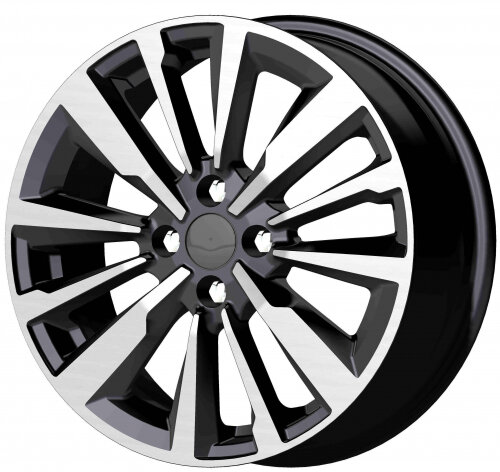 Диск K&k Эрман 6.5x16/4x98 D58.5 ET35 алмаз чёрный