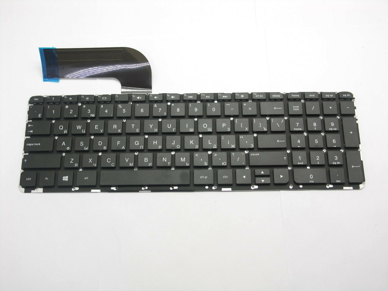 Клавиатура для HP Pavilion 15-P, 17-F черная, без рамки, KBD-HP-41