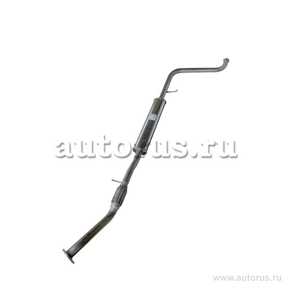 Резонатор lada vesta до 2018 г. в. (крепление к кузову) алюминизированная нерж. сталь ижорский глушитель 134028