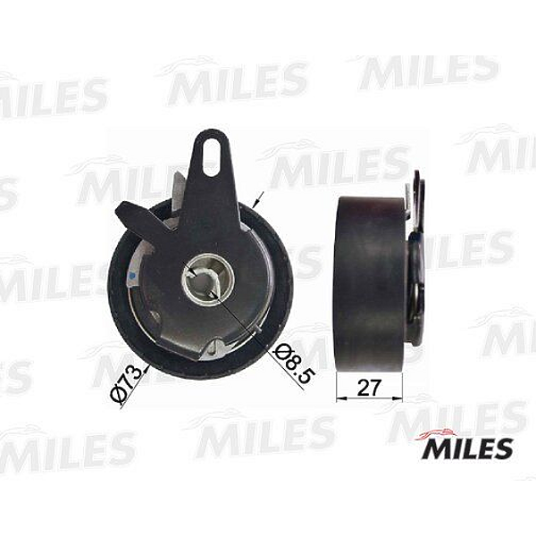 MILES ag02043 ролик ремня грм vag aat / ael / aab / acv / ahd / aja / anj / apa / auf / avr / ayc / bbe / bbf
