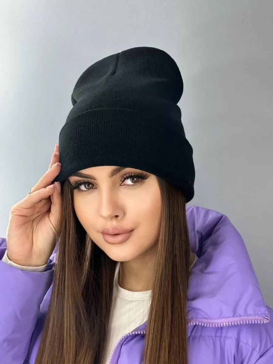 Шапка-бини Осень-зима 2025 для женщин