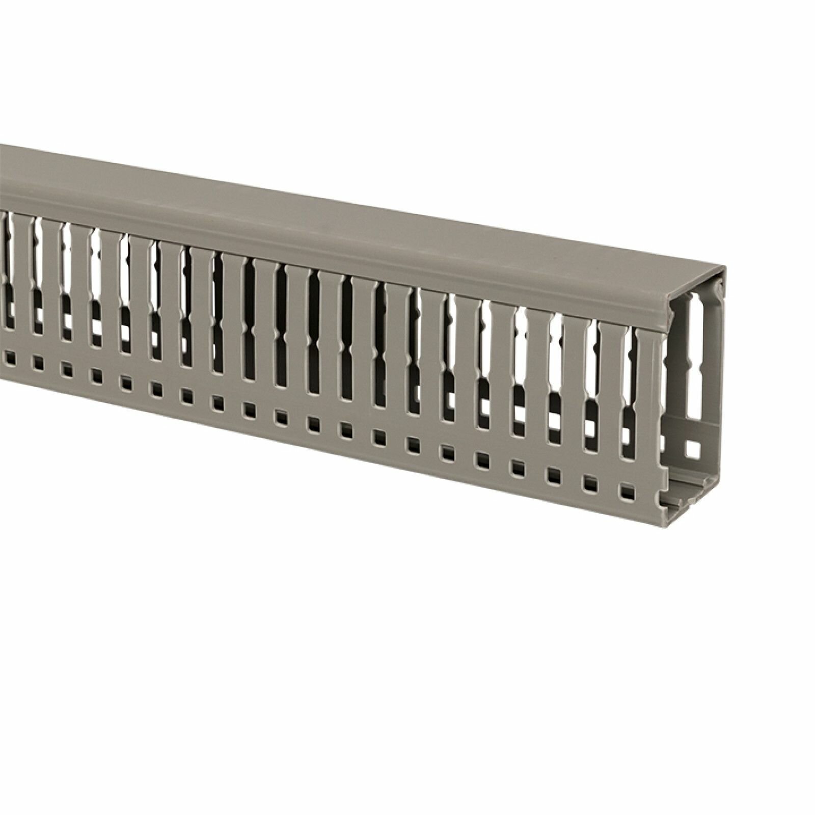 Кабельный канал EKF PROxima kk60-40, перфорированный, серый, 60x40 мм