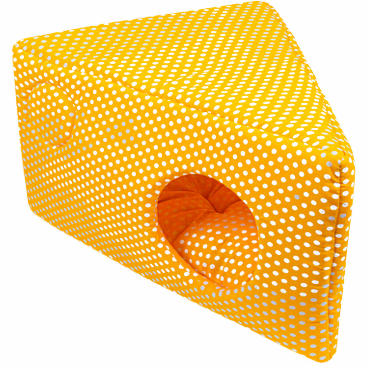 Домик для собак и кошек Xody Сыр хлопок 50 х 36 х 30 см (1 шт)