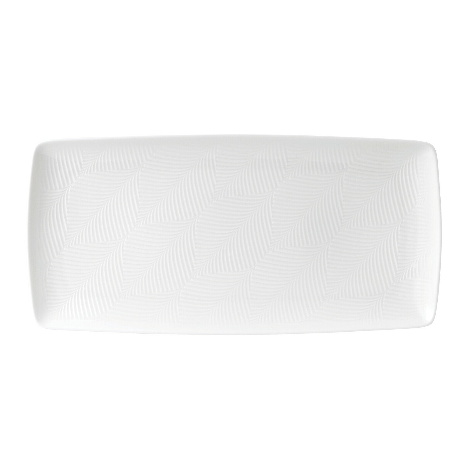 40032157 Прямоугольное блюдо 32 см, White Folia, Wedgwood