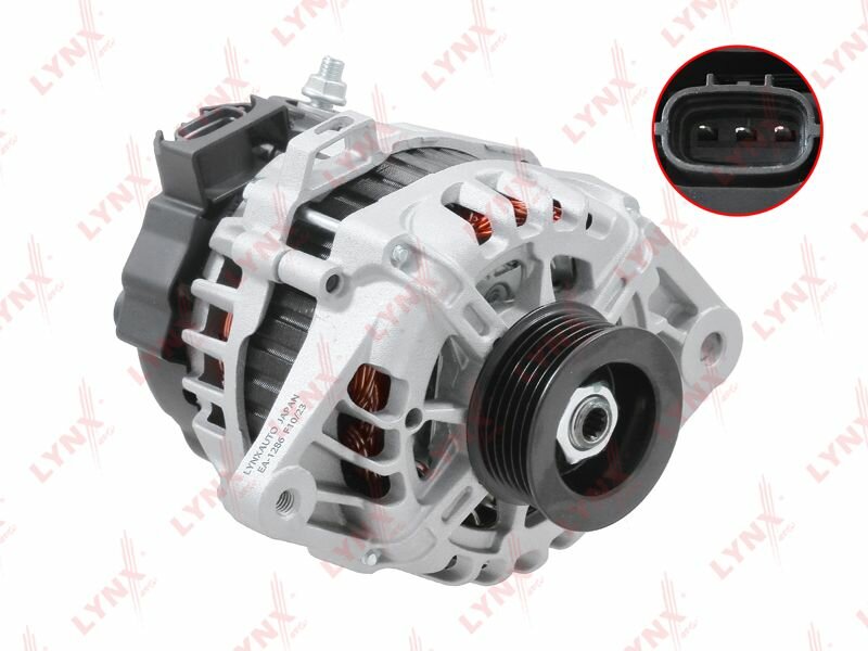 LYNXauto Генератор для Hyundai/KIA Solaris (11-)/Rio (11-) 1.4i/1.6i н/о