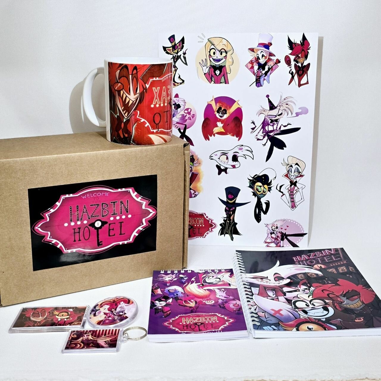 Подарочный бокс-Б3 "Отель Хазбин", Hazbin Hotel