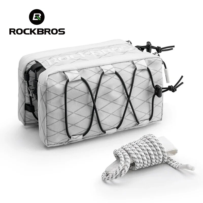 ROCKBROS сумка на раму велосипеда, Белый, 1л