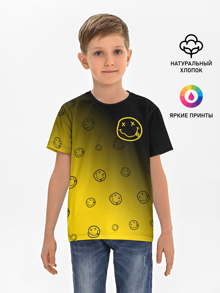 Футболка хлопковая детская NIRVANA / НИРВАНА