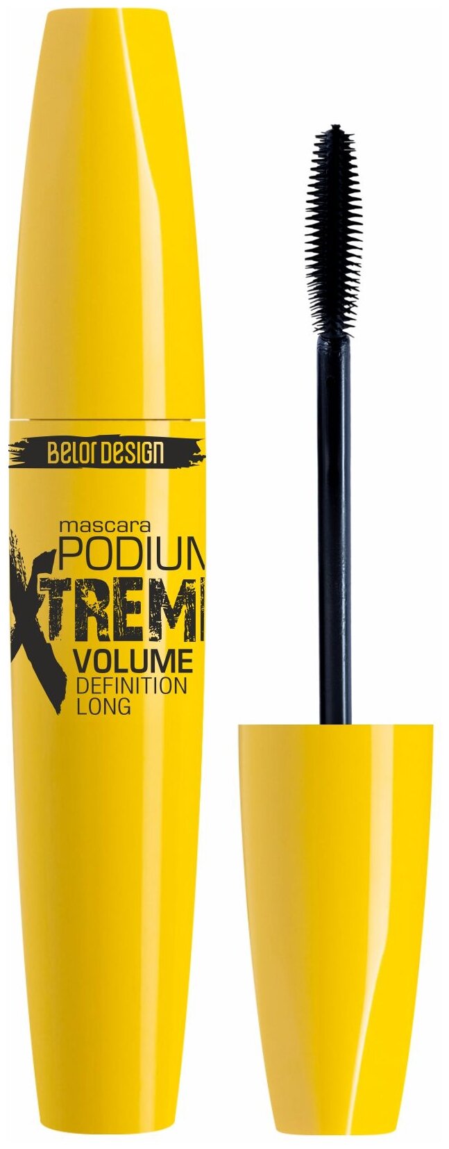 BelorDesign Тушь для ресниц "PODIUM EXTREME", кисточка силикон