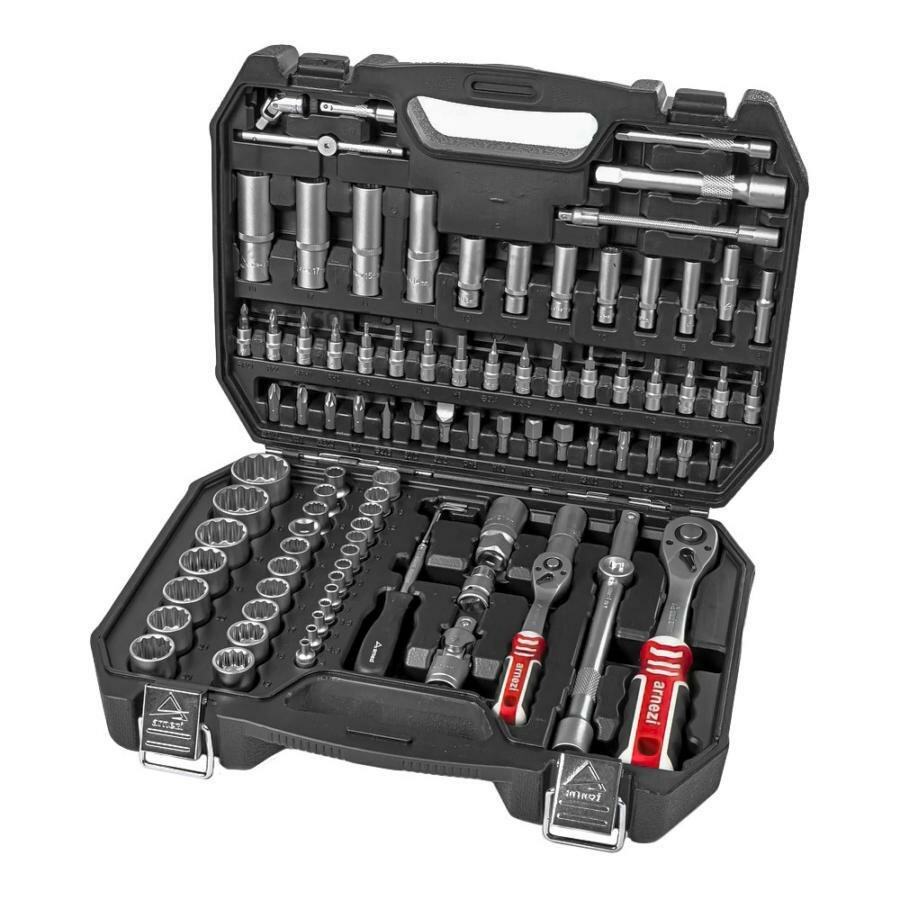 ARNEZI R0902094 Набор инструментов 94 пр. 12-гранные головки 1/4DR, 1/2DR ARNEZI R0902094