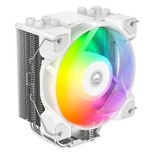 Устройство охлаждения(кулер) ID-COOLING SE-214-XT DF, 120мм, Ret белый