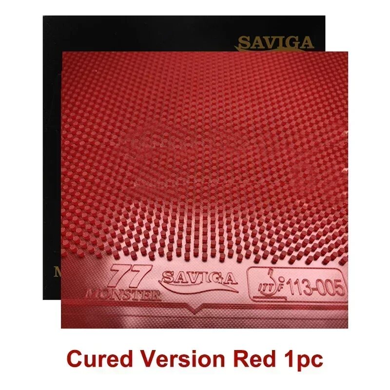 Резина для настольного тенниса Saviga 77 Monster Cured Red OX