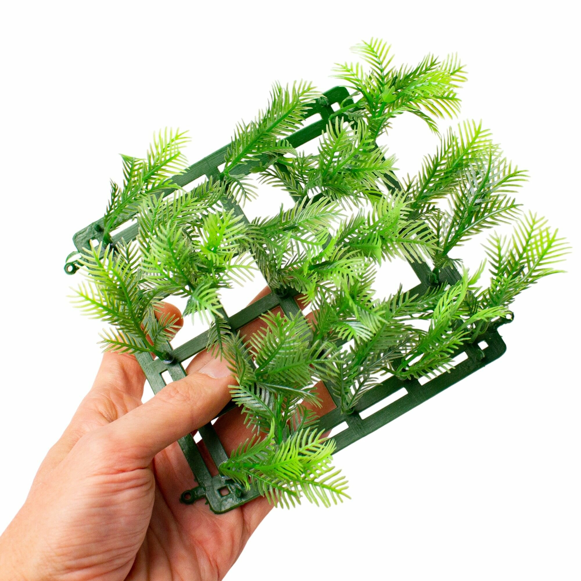 Коврик под грунт из искусственных растений для аквариума Hailea малый P-10 (15x15 см.)